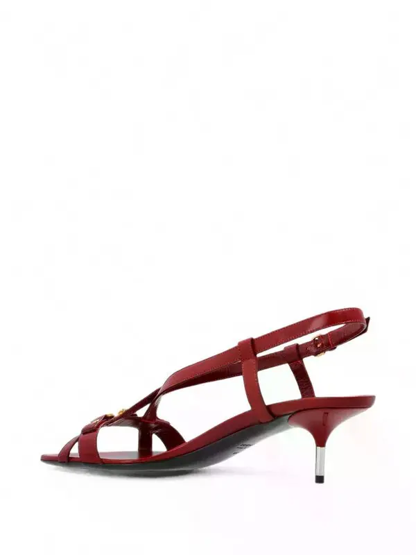 Versace Marisa Leather Sandals 50 Mm