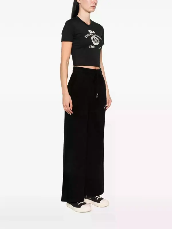 Amiri Logo-print V-neck T-shirt