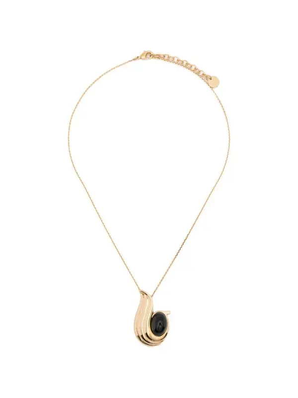 FERRAGAMO Abstract-pendant Necklace - Gold