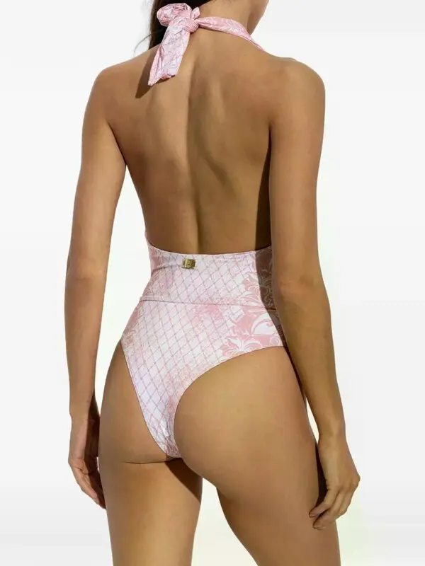 Balmain Printed Lycra Swimsuit