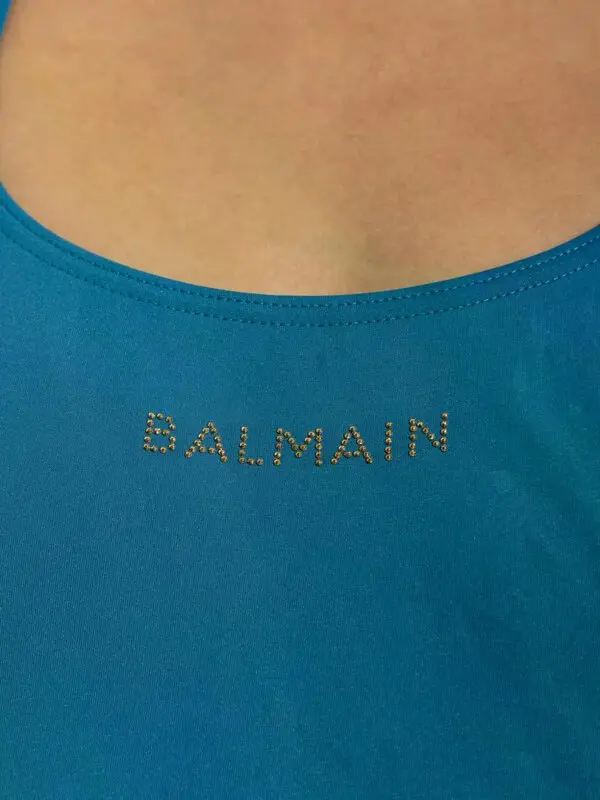 Balmain Logo-embellished Swimsuit
