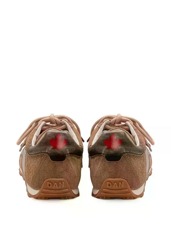 Dsquared2 Double-lace Suede Sneakers