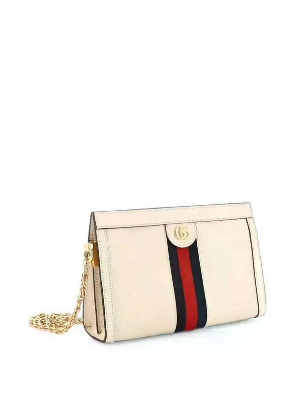 Gucci Ophidia Chain Shoulder Bag Leather Small Crossbody Bag