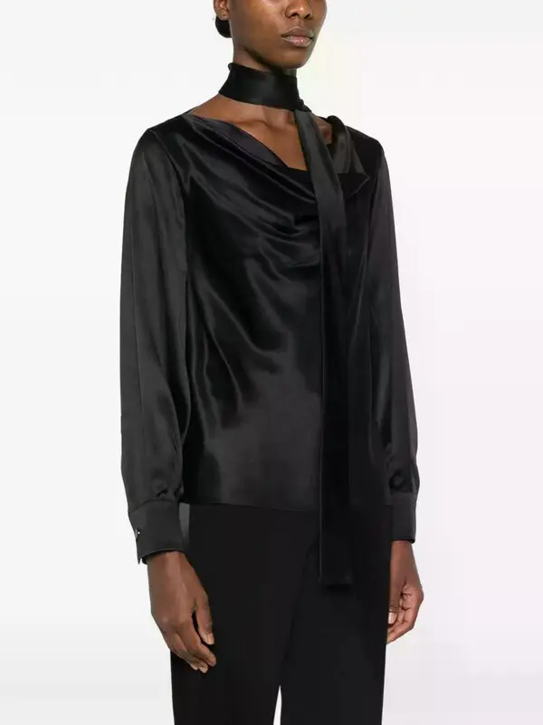 Max Mara Draped Blouse