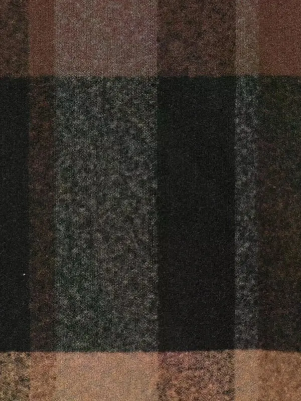 Barbour Check Fringed Scarf Set
