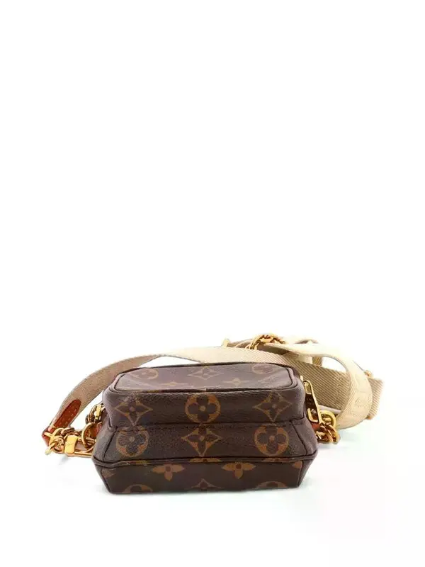 LOUIS VUITTON Utility Phone Sleeve Bag Monogram Canvas Crossbody Bag