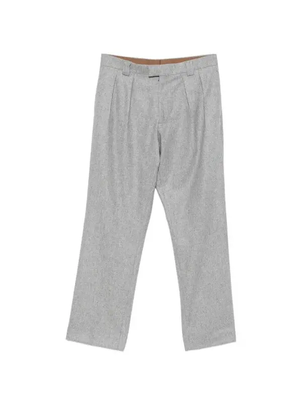 BERWICH Pleated Wool Trousers