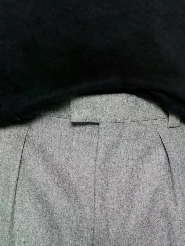 BERWICH Pleated Wool Trousers