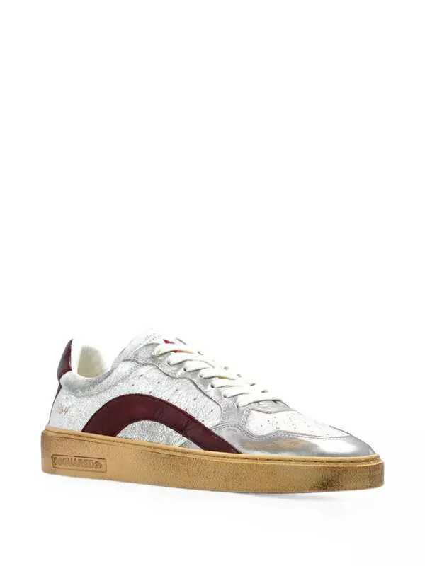 Dsquared2 Rider Panelled Leather Sneakers