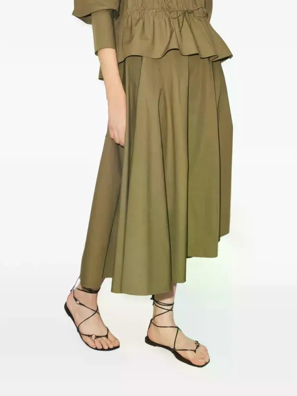 Tory Burch Cotton Poplin Skirt