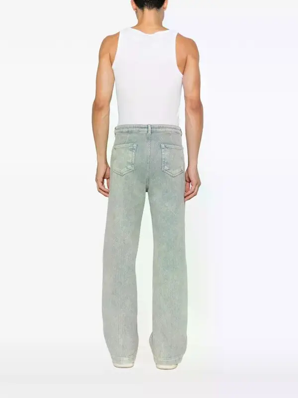 Rick Owens Honeycomb-textured Jeans