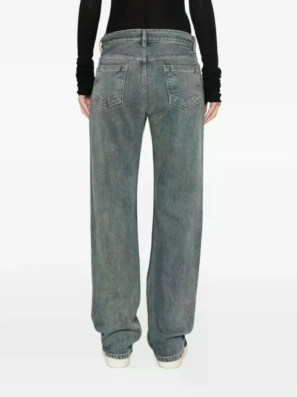 Rick Owens Faded-effect Jeans