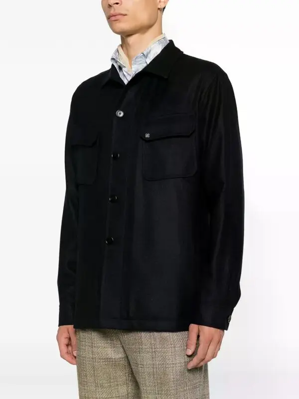Tagliatore Button-up Wool Jacket