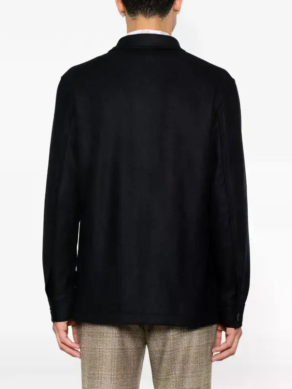 Tagliatore Button-up Wool Jacket
