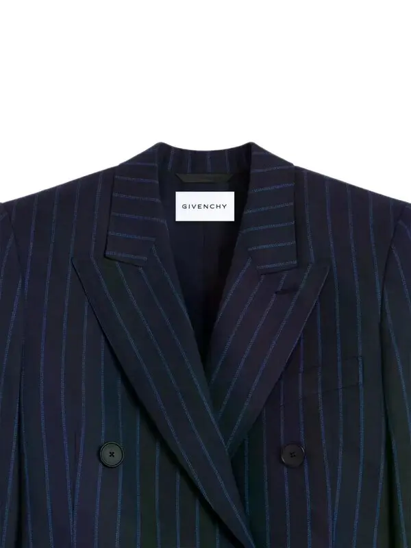 Givenchy Pinstripe Double-breasted Blazer
