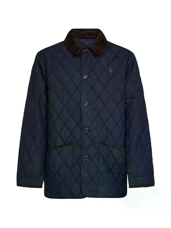 Polo Ralph Lauren Diamond-quilted Corduroy-collar Jacket