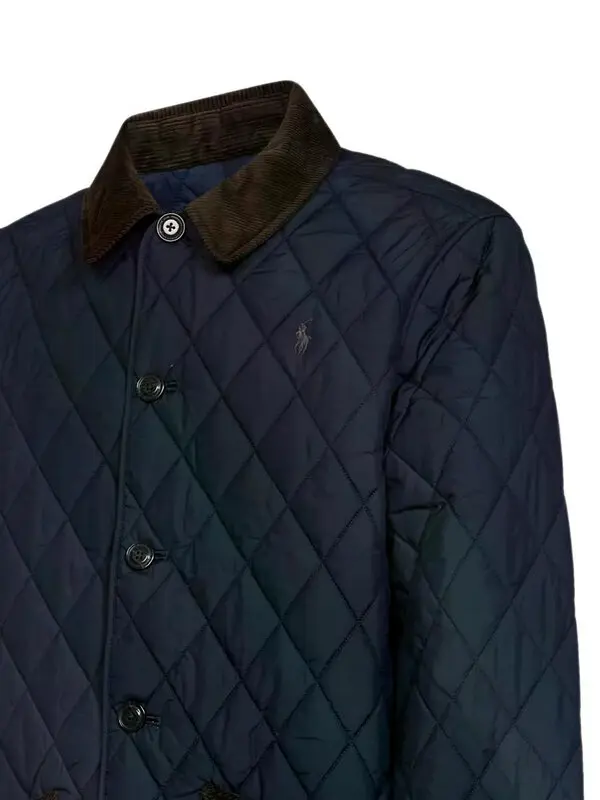 Polo Ralph Lauren Diamond-quilted Corduroy-collar Jacket