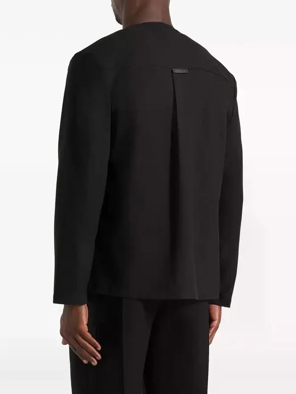 Manière De Voir Alex In Minimal Kimono Wool-blend Blazer