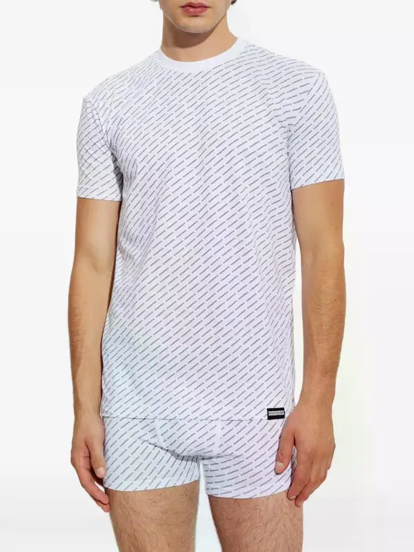 Dsquared2 Logo-print T-shirt And Boxers Set