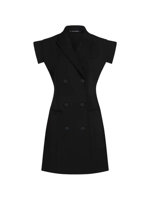Karl Lagerfeld Tailored Blazer Dress - Black