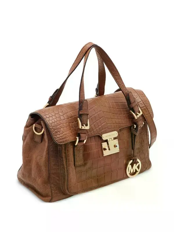 Michael Kors Croc-embossed Leather Tote Bag