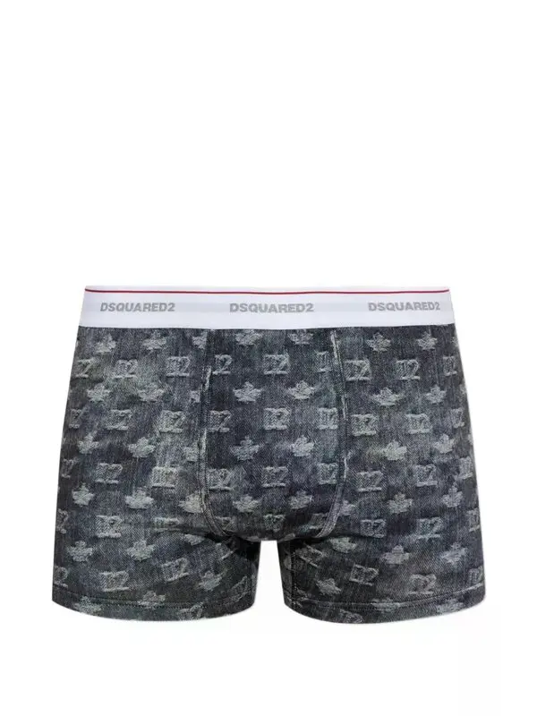 Dsquared2 Monogram-print Logo-waistband Boxers
