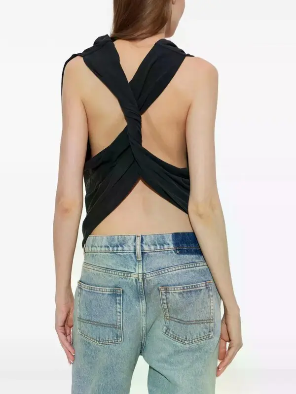 MAISON MARGIELA Twist-back Draped Tank Top