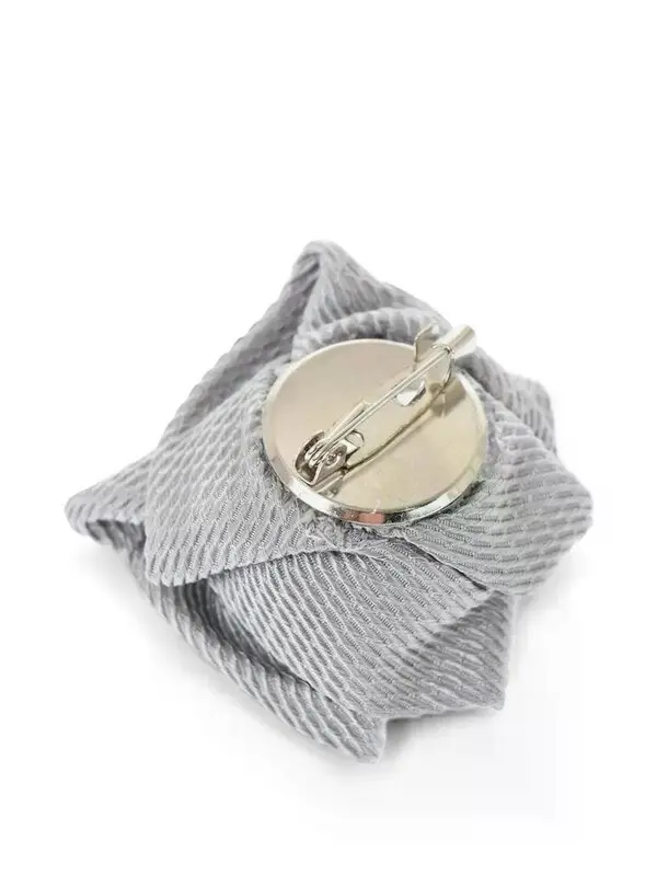 Corneliani Rose Silk Brooch