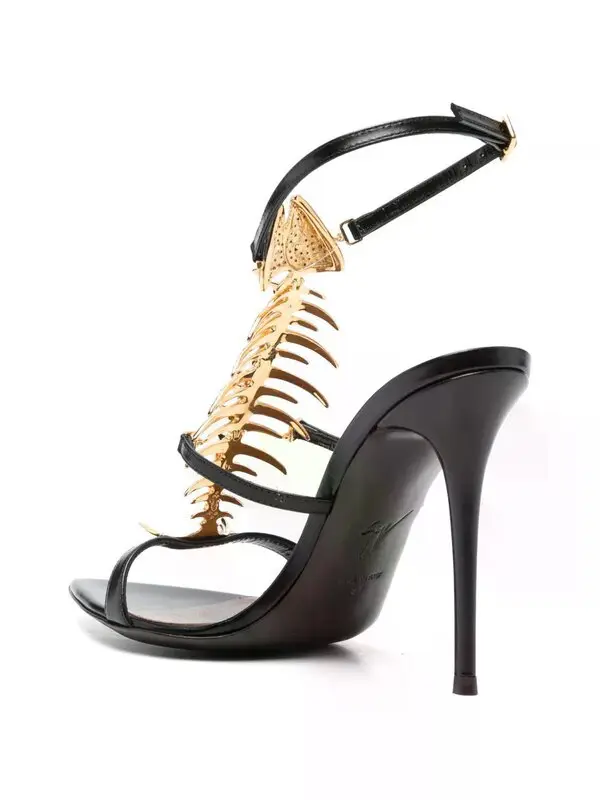 GIUSEPPE ZANOTTI Embellished Pointed-toe Sandals