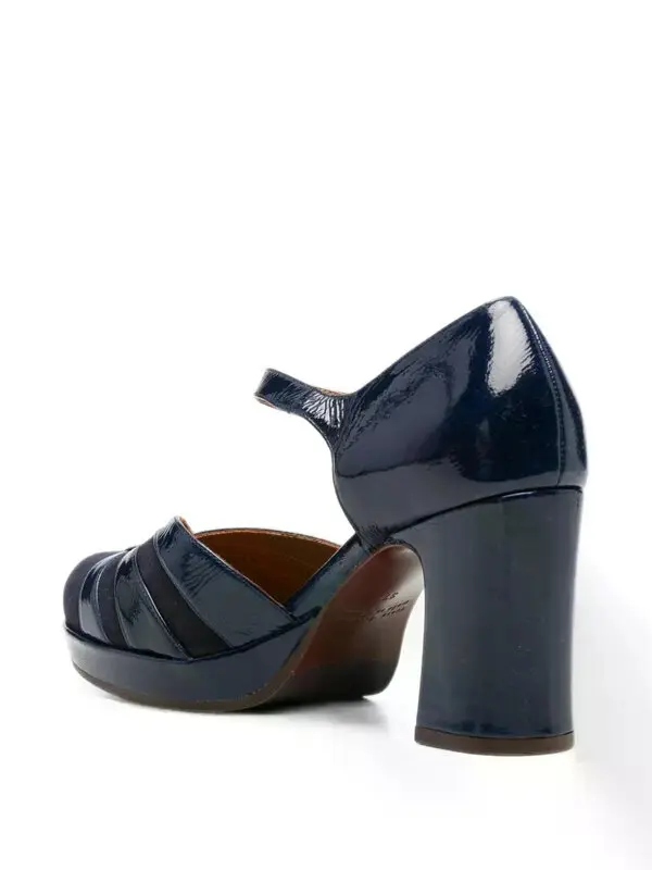 Chie Mihara Patent-finish Mary Jane Pumps
