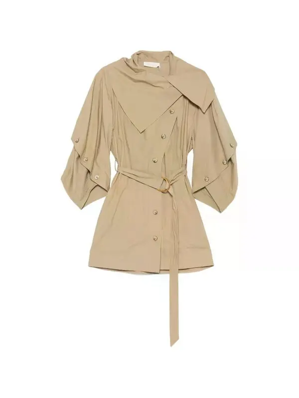 Zimmermann Valiant Utility Mini Dress - Green