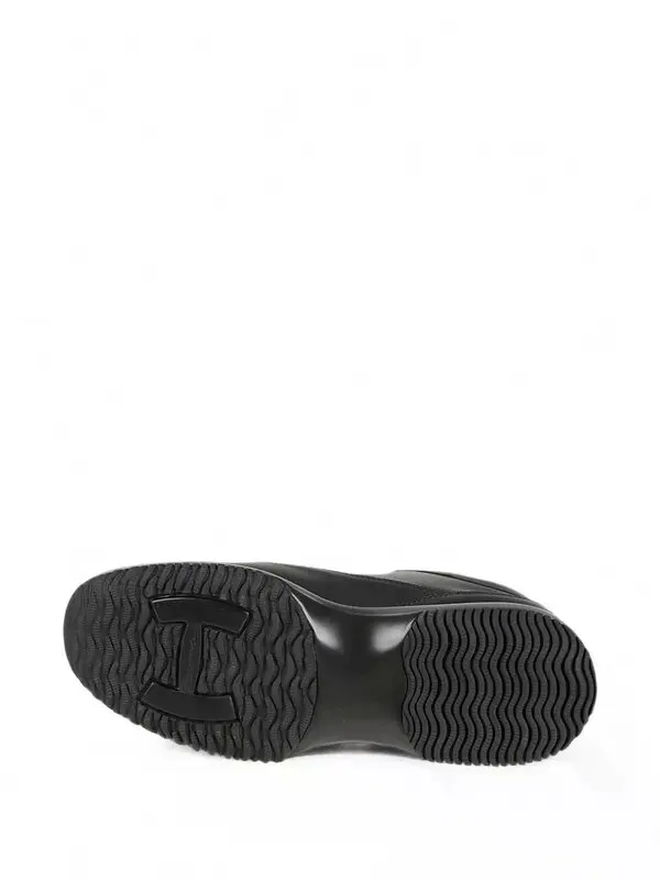 Hogan Crystal-embellished Leather Sneakers