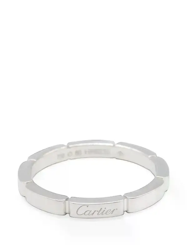 Cartier 2010s Maillon Panthère Ring - Silver