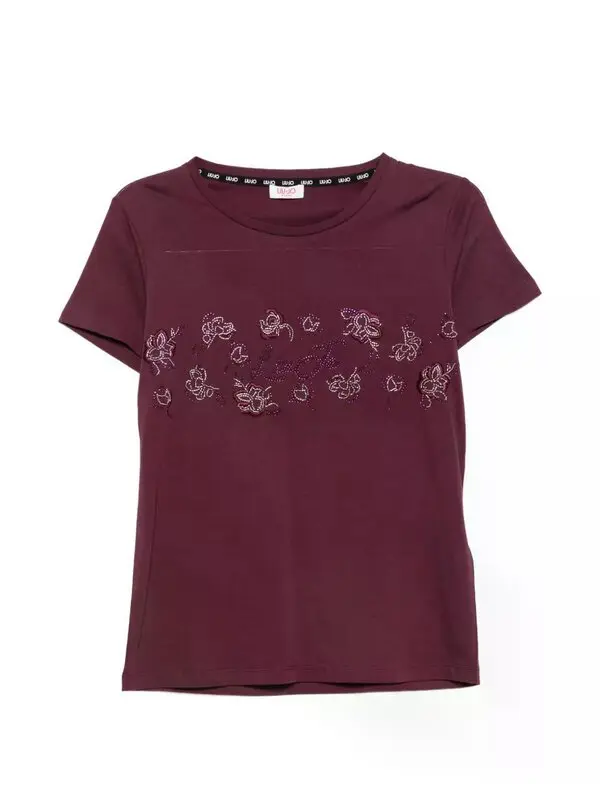 Liu Jo Rhinestone-embellished T-shirt