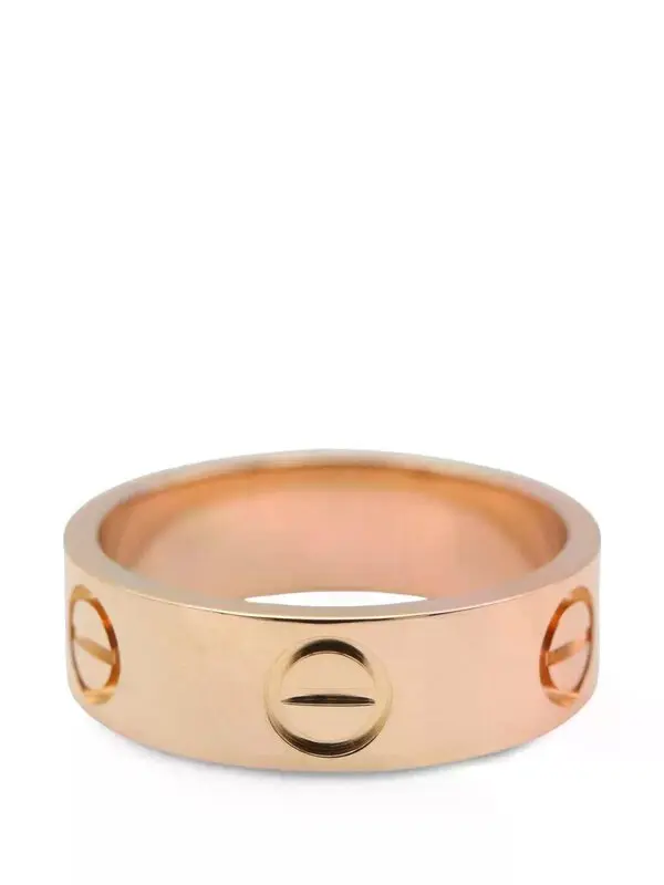Cartier Love Ring In Rose Gold - Pink