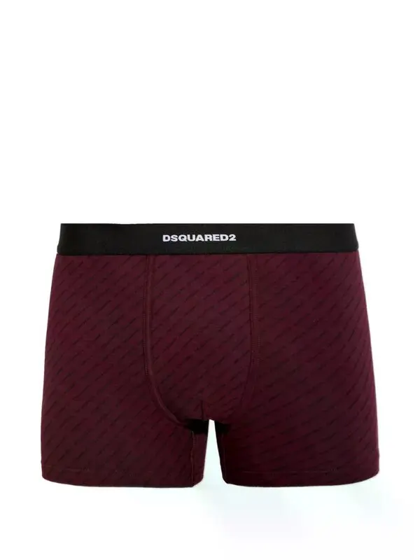 Dsquared2 Monogram-print Logo-waistband Boxers
