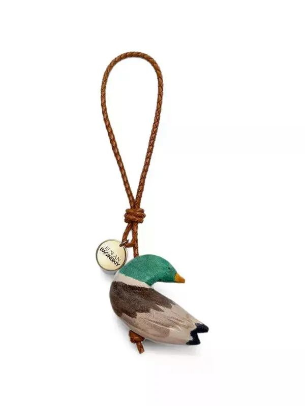 Ruslan Baginskiy Green Duck Bag Charm - Neutrals