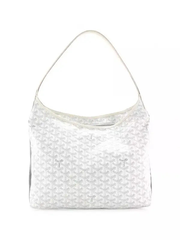 Goyard Boheme Coated Canvas Hobo Bag - White