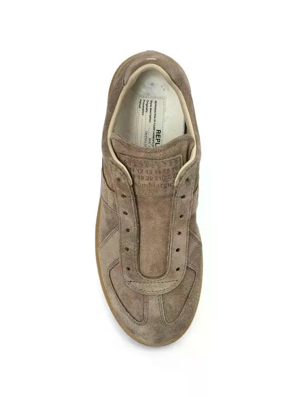MAISON MARGIELA Replica Suede Sneakers - Grey