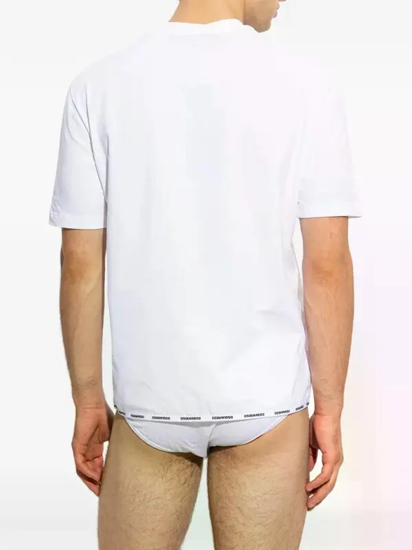 Dsquared2 Logo-waistband T-shirt