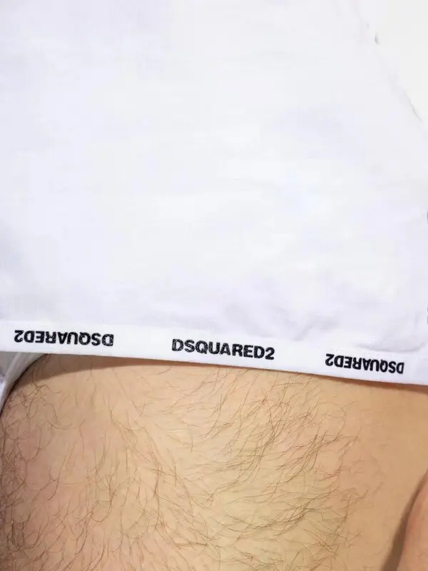 Dsquared2 Logo-waistband T-shirt