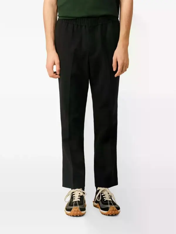 AMI Paris Elasticated-waist Wool Trousers