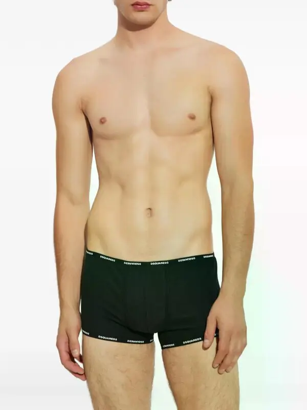 Dsquared2 Logo-trim Boxers - Black