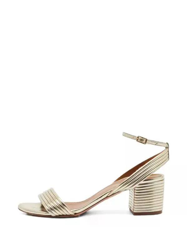 AQUAZZURA Sundance Ankle-strap Sandals - Gold
