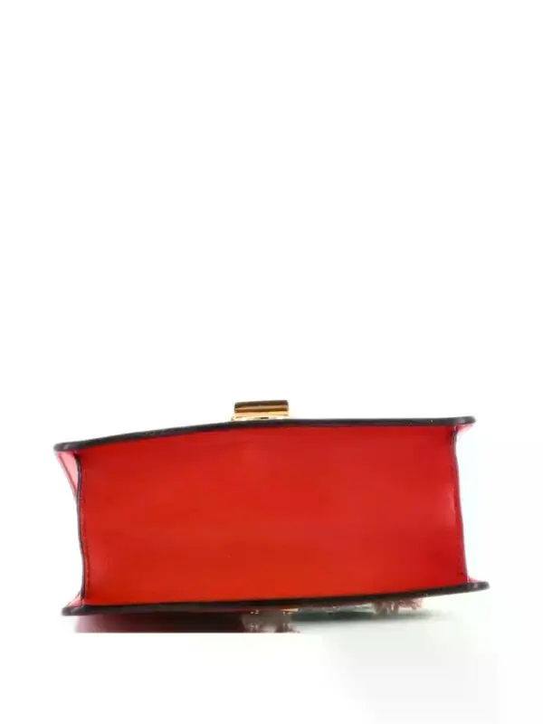 Gucci Sylvie Chain Shoulder Bag Leather Mini Crossbody Bag