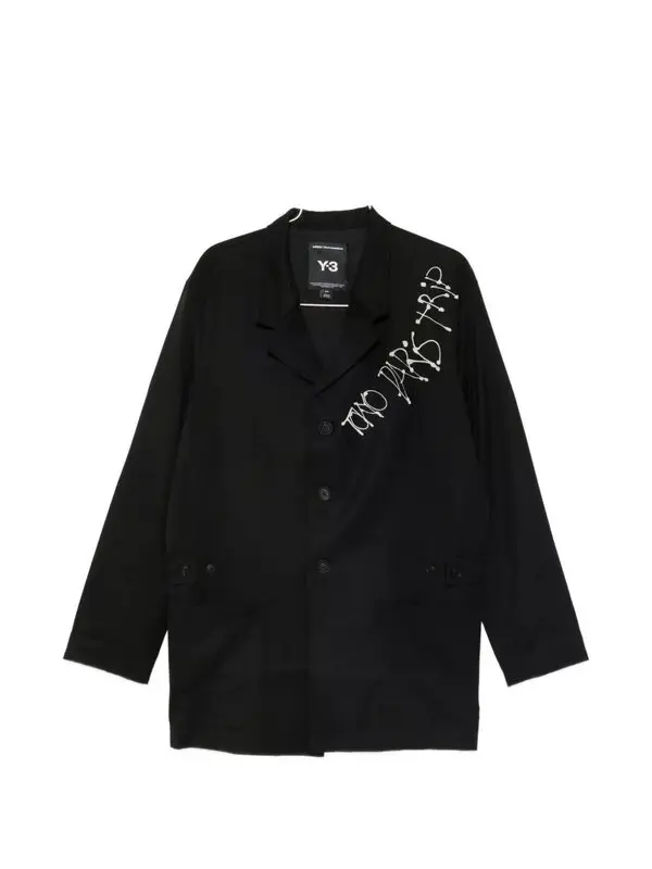 Y3 Notched-lapel Blazer