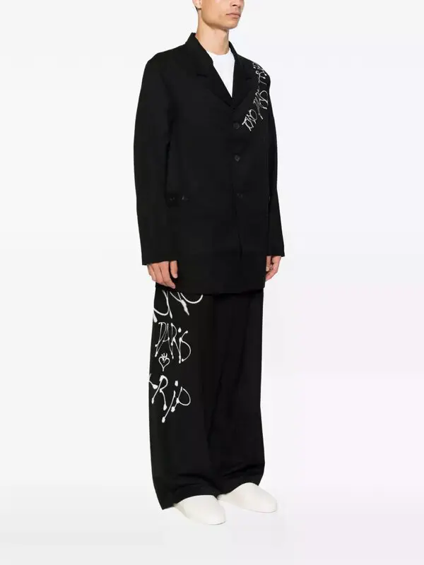 Y3 Notched-lapel Blazer