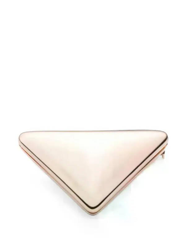 Prada Eternal Small Triangle Brooch