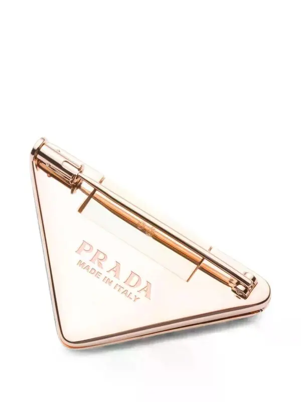Prada Eternal Small Triangle Brooch