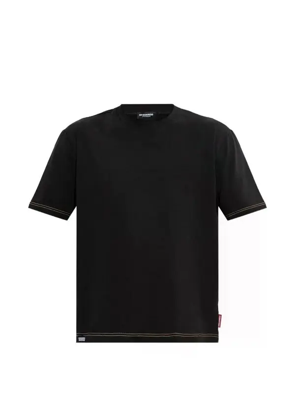 Dsquared2 Contrast-stitch T-shirt - Black